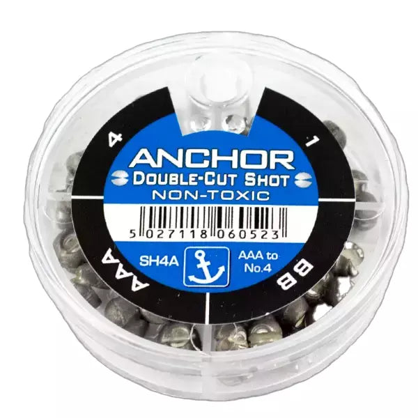 Anchor Regular Double Cut Split Shot 4 Pack – St Ives Tackle