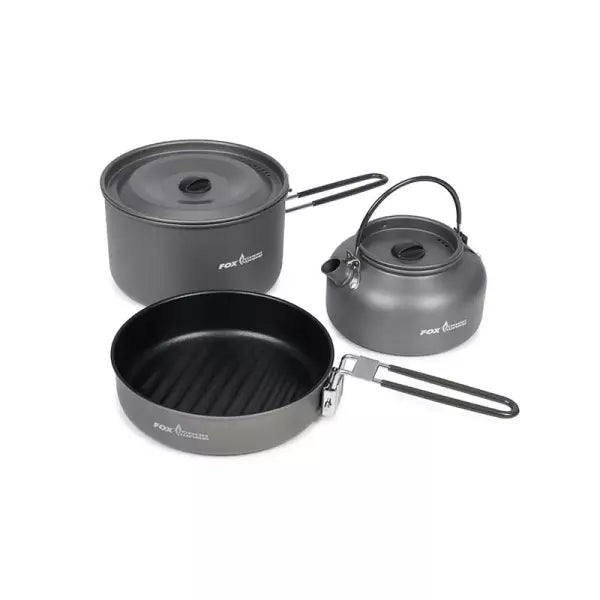 Fox Cookware 3 Piece Cook Set – St Ives Tackle